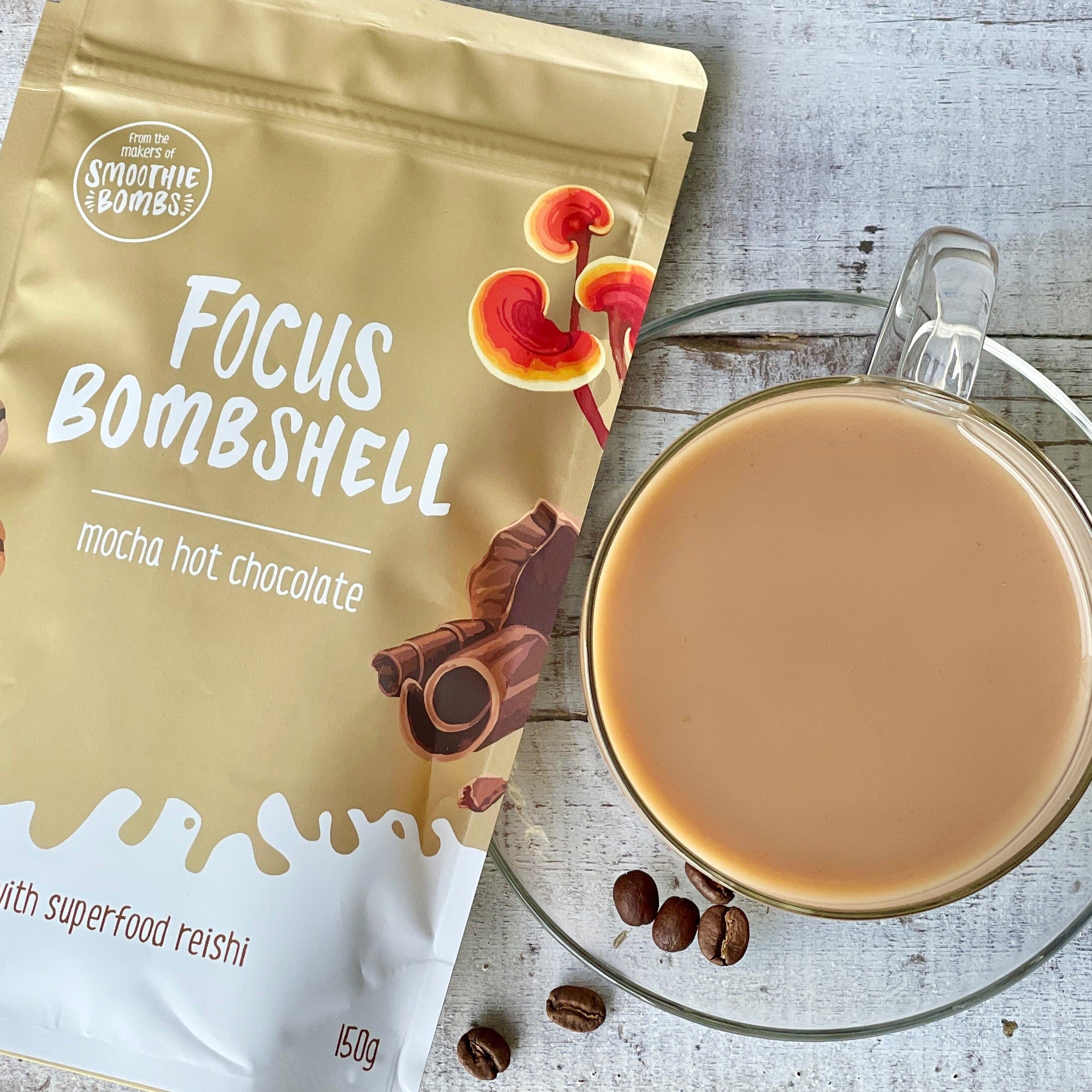 Focus Hot Chocolate Blend – The Smoothie Bombs
