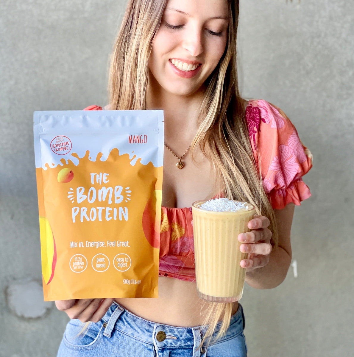 The Bomb Protein - Mango – The Smoothie Bombs