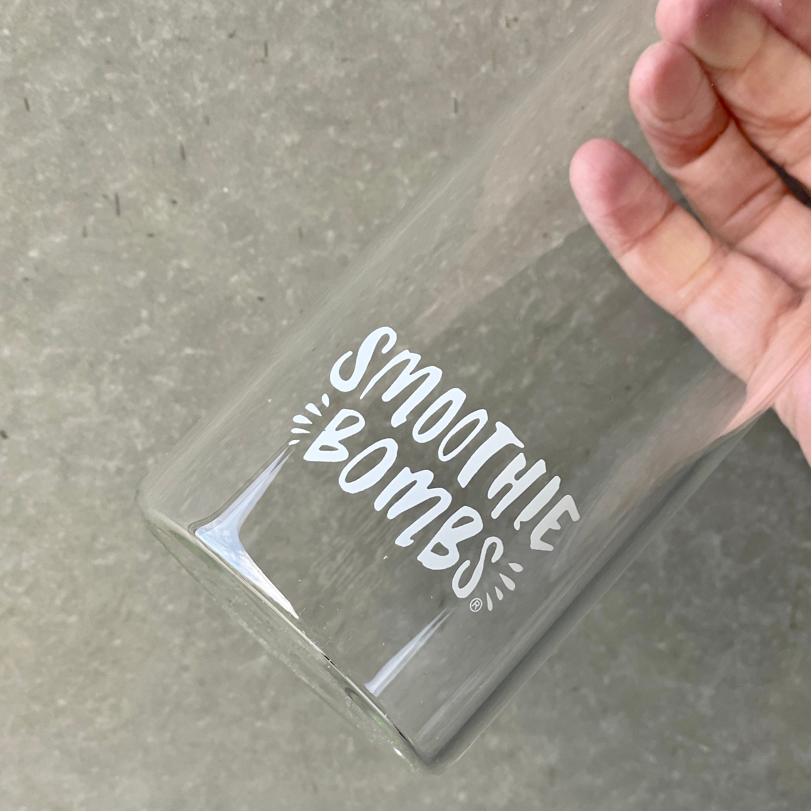 Glass Smoothie Bottle – The Smoothie Bombs