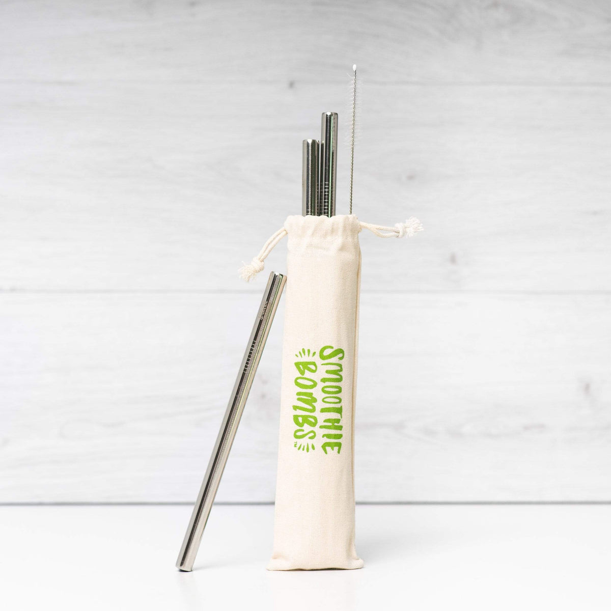 Reusable Thick Smoothie Straw Set – The Smoothie Bombs